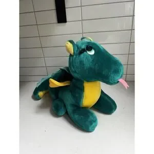 Dakin | Toys | Fun Farm Dakin 987 Vintage 8s Green Plush Puff The Magic ...